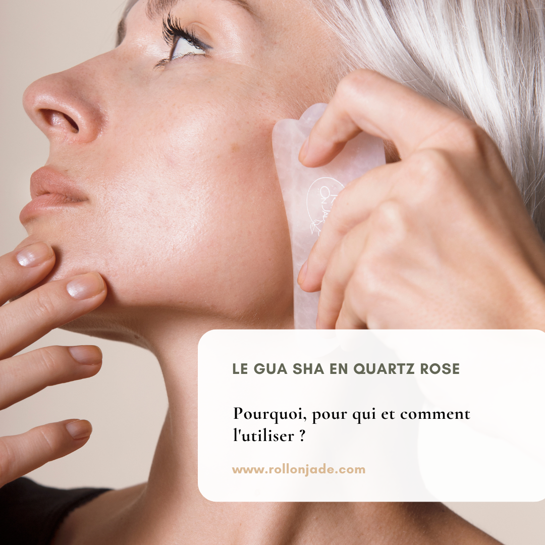 How to use Gua Sha Rose Quartz? – Roll On Jade